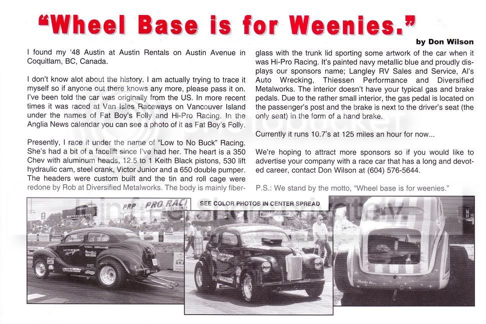 Features - gasser austins | The H.A.M.B.